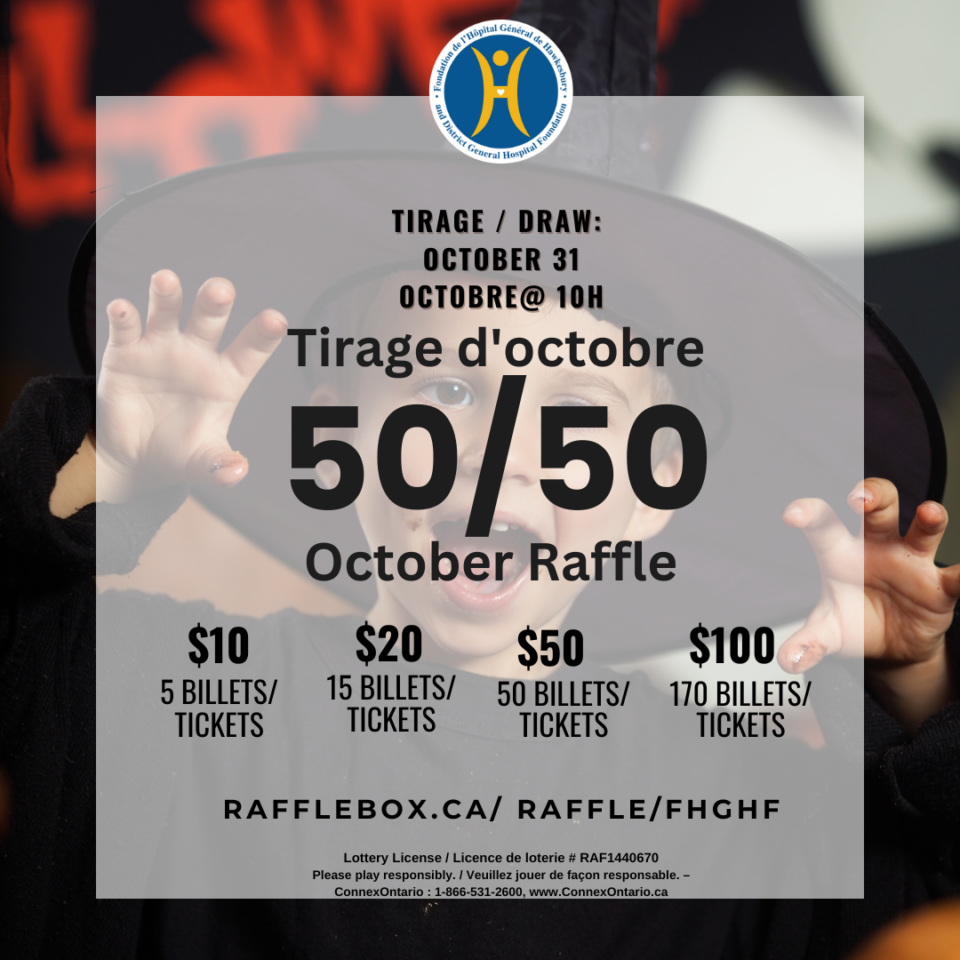 50/50 Draw - HGH Foundation : HGH Foundation