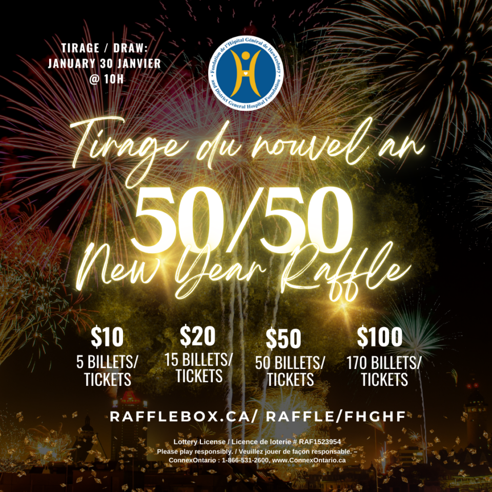 Congratulations to the lucky winner of our January 50/50 raffle! - HGH ...