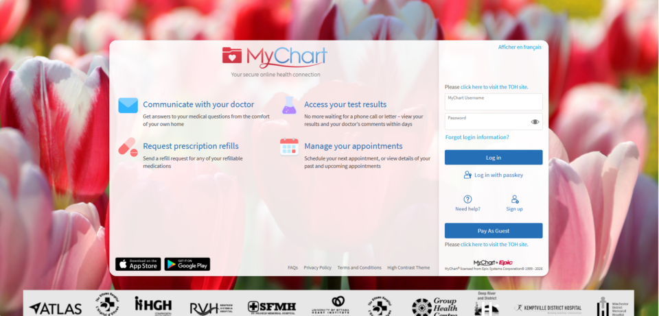 MyChart_EN - Hawkesbury General Hospital